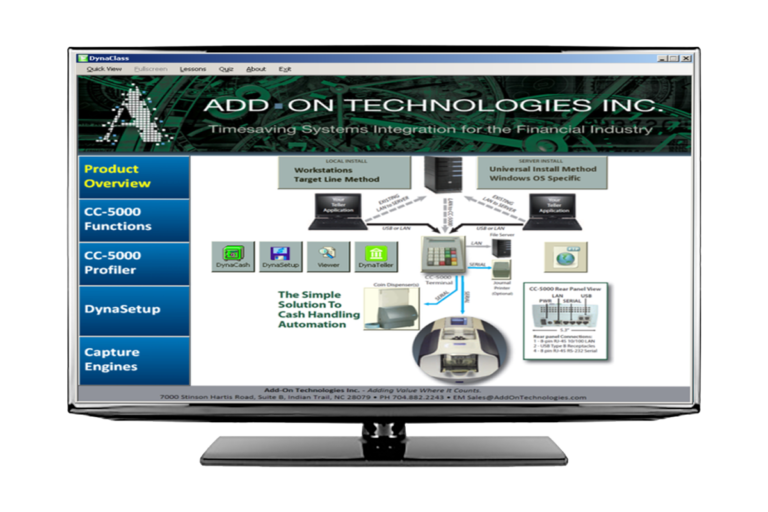 DynaCash™ Training Program